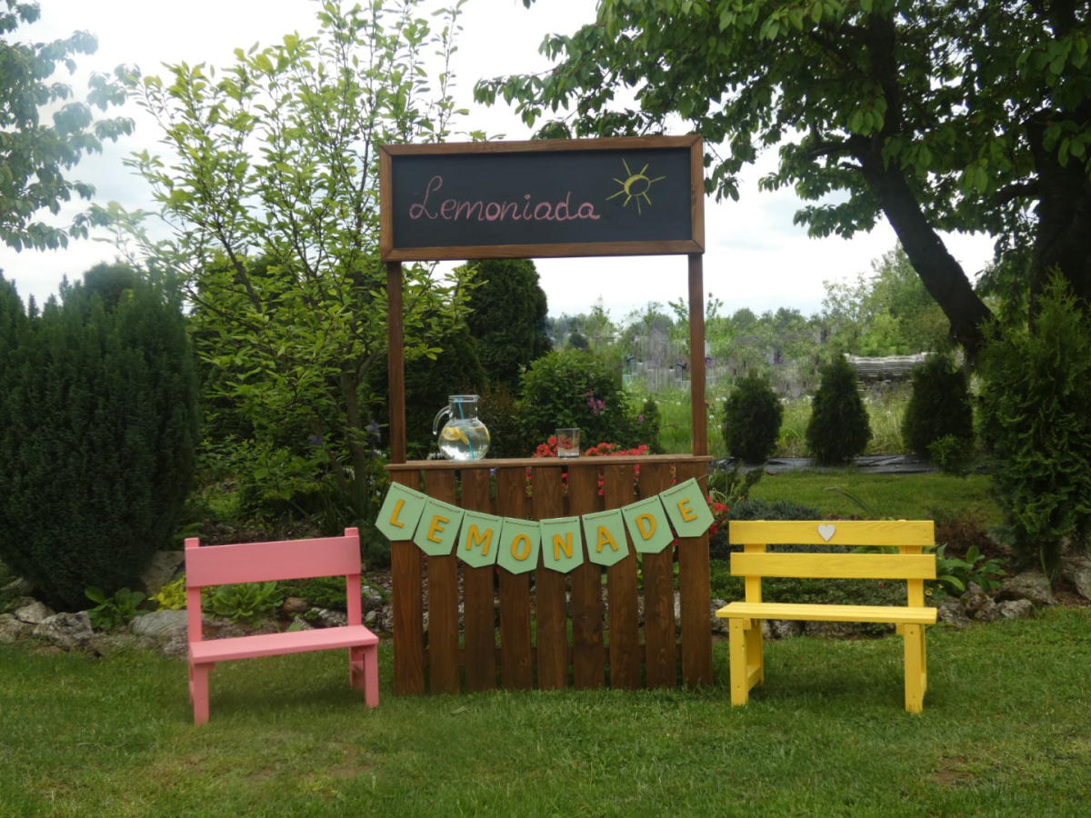 Stragan składany - Brązowy > Manufaktura Stylu